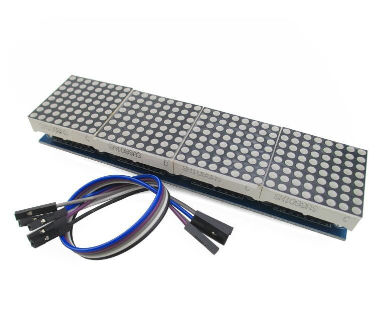 Buy MAX7219 dot matrix module microcontroller module 4 in one display ...